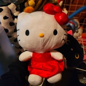 Hello Kitty | Toys | Hello Kitty Red Dress Plush Toy | Poshmark